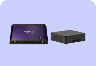 Poppulo Digital Signage Hardware | Media Players & Displays